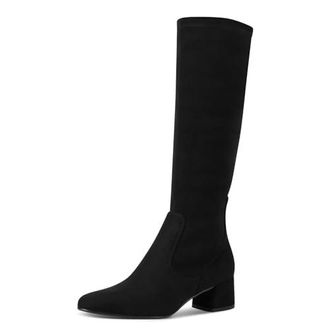 Marco Tozzi Bottes Longues pour Femme 2-25524-43 Tendance, Noir, 41 EU