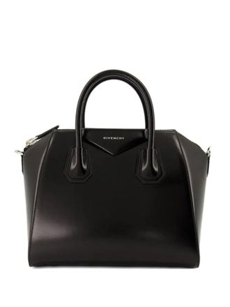 Givenchy Hobo Bags - Structured Black Leather Bag - Gr. unisize - in Schwarz - f&uuml;r Damen