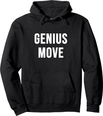 Smart Genialer Schachzug Pullover Hoodie