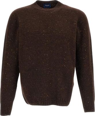 Drumohr Homme, Pulls, Brun, Taille: 2XL Maille col rond