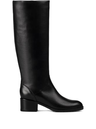 Doucal's Stiefel mit Blockabsatz - Schwarz