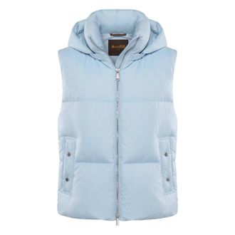Moorer Gesteppte Weste mit verstellbarer Kapuze - - Jackets - Damen - Blau - M