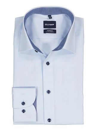 Olymp Herren Hemden blau