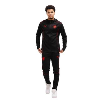 Puma FC St. Pauli Casuals Senior Trainingsanzug 2024/2025 - - Sport - Herren - Schwarzk - M