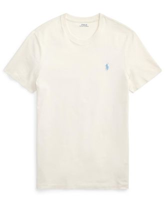Ralph Lauren Leichtes T-Shirt mit Pony-Stickerei, Custon Slim Fit in