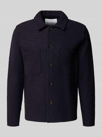 Roy Robson Slim Fit Hemdjacke mit Kentkragen und Brusttaschen