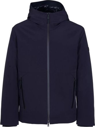 Peuterey Homme, Vestes, Bleu, Taille: 2XL Manteaux Bleus Pinafore M&eacute;tal