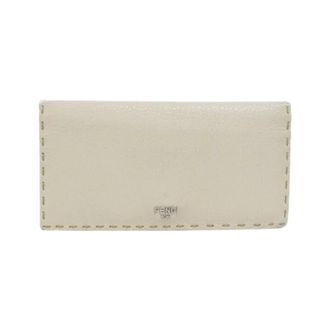 Fendi Portefeuille long (bi-pli) Pre-owned - Femme - Pre-owned - Beige - Taille: ONE Size