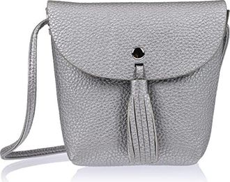 Tom Tailor Denim Ida, cartable femme, Silber, 4.5x16x17 cm (W x H D)