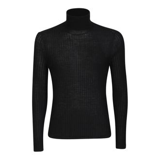 Ballantyne V2P10516W31 Rollkragenpullover - - Knitwear - Herren - Schwarzk - XL