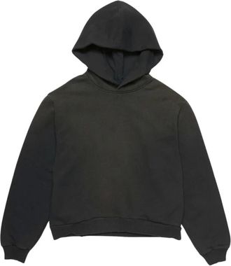 Acne Studios Homme, Sweatshirts et sweats &agrave; capuche, Noir, Taille: M Fleece Sweat &agrave; capuche