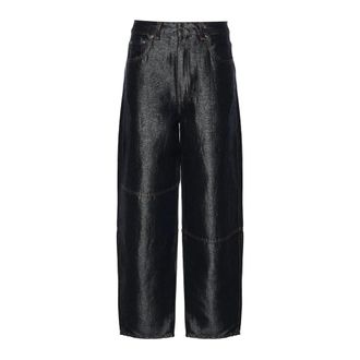 Ganni Wide Jeans - - Jeans - Damen - Blau - W27 L33