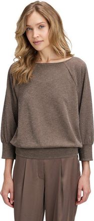 Betty Barclay 3/4-Arm-Shirt Damen Oversize-Shirt im Glitzer-Look (1-tlg)