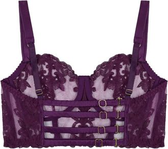 Fleur Of England soutien-gorge Cecilia en dentelle - Violet