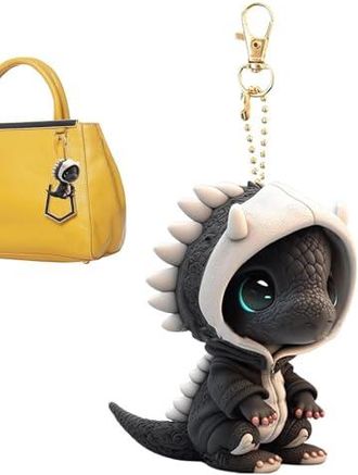 Generic Porte-cl&eacute;s gothique en forme de t&ecirc;te de mort - Porte-cl&eacute;s 2D mignon squelette tendance | Pendentif cr&acirc;ne color&eacute; pour femme moto sac de voiture accesso