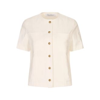 Max Mara Light Jackets - - Jackets - Damen - Wei&szlig; - XS
