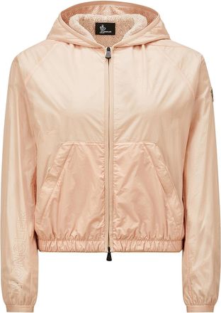 Moncler Moncler Sweat &Agrave; Capuche &Agrave; Logo, Femme, Rose, Taille: Xs