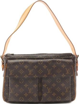 Louis Vuitton 2002 Viva Cite GM Schultertasche - Braun