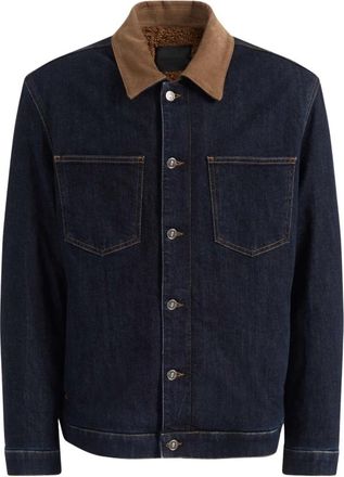 Dondup Regular-fit Jacke aus 14 oz Denim - - Jackets - Herren - Blau - M