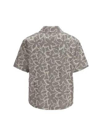 S&eacute;fr Mens Shirt Dayot By The Pool Stripe Cotton