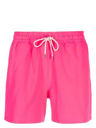 Polo Ralph Lauren Badeshorts mit Logo-Stickerei - Rosa