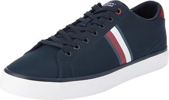 Tommy Hilfiger Baskets Vulcanisées Homme Chaussures, Bleu (Desert Sky), 40