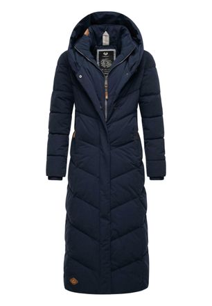 Ragwear NATALKA - Wintermantel - black (DE/NL/SE/PL, Alphanumerisch, XL, Regular, Regular, navy)