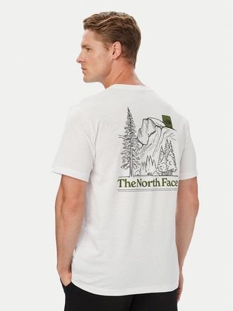 The North Face T-Shirt Monte Reg Ss NF0A8JAV Wei&szlig; Regular Fit