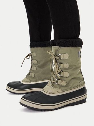 Sorel Schneeschuhe 1964 Pac Nylon Wp 2114071365 Gr&uuml;n