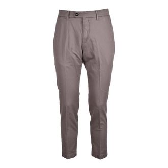 Michael Coal Homme, Pantalons, Bleu, Taille: W32 Pantalon en mélange coton lin stretch