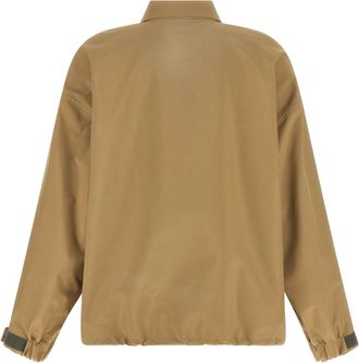 Miu Miu Water-Repellent Technical Canvas Jacket - Camel