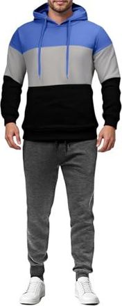 Generic Surv&ecirc;tements complets pour homme - Surv&ecirc;tement de sport 2026 pour homme - Tenue athl&eacute;tique d&eacute;contract&eacute;e 2 pi&egrave;ces - Ensemble de pantalons de surv&ecirc;temen