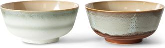 HKliving Bols en gr&egrave;s - Set de 2 HKliving
