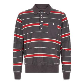 Undercover Uc1F4804-2 Polo Shirt - - Tops - Herren - Grau - L