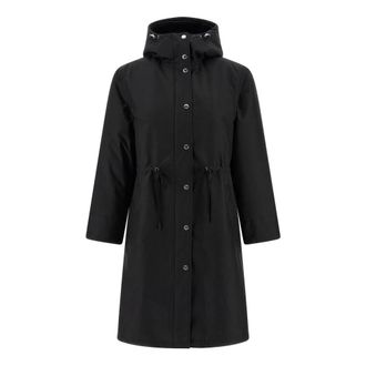 Yves Salomon Femme, Manteaux, Noir, Taille: 38 FR Parka 2-en-1
