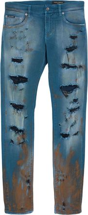 Dolce & Gabbana HOSEN & R&Ouml;CKE - Jeanshosen auf YOOX.COM