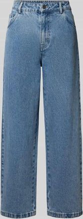 Karo Kauer Barrel Fit Jeans mit Eingrifftaschen