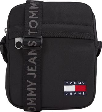 Tommy Jeans Herren TJM ESS Daily Reporter Am0Am12903 Crossover, Black (Black)