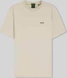 HUGO BOSS Regular Fit T-Shirt aus Baumwoll-Mix