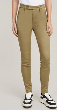 G-Star Weld High Skinny Chino - Gr&uuml;n - Damen