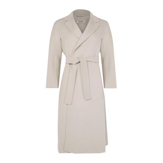 Max Mara Esturia Mantel - - Coats - Damen - Wei&szlig; - M