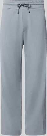 HUGO BOSS Relaxed Fit Sweathose aus Viskose-Mix Modell JT_Union Tape Hurley
