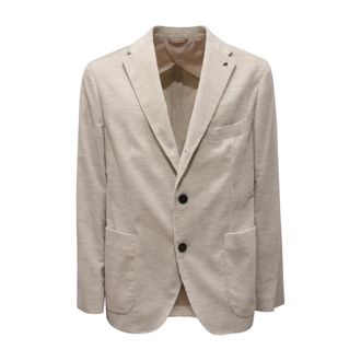 PESERICO Velvet Jacket - - Jackets - Herren - Beige - XL
