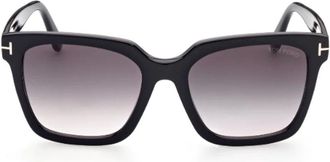 Tom Ford Lunettes de soleil Selby - unisex - Accessoires - Noir - Taille: 55 MM