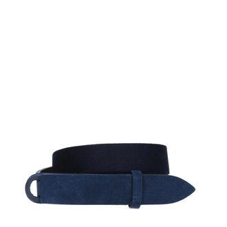 Orciani Wildleder Stoffg&uuml;rtel - - Accessories - Herren - Blau - ONE SIZE