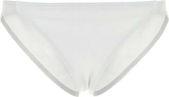 Eres Eres, Femme, Maillots de bain, Blanc, Taille: 38 FR Bas de bikini en nylon stretch