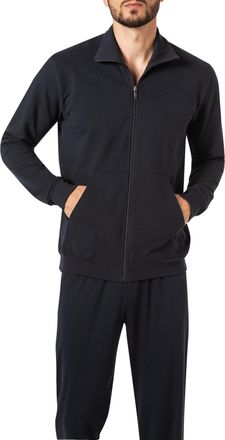 CALIDA Herren Sweatjacke blau