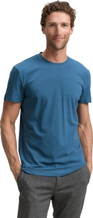 Tom Tailor Herren 1047806 Slim Fit T-Shirt mit Stretch, 38224-Real Teal Blue, XXL