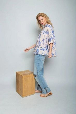 Emily van den Bergh Klassische Bluse