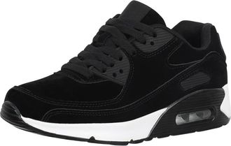 Elara Trendige Unisex Sneaker Damen Herren Sport Laufschuhe Turnschuhe Chunkyrayan G20-W Black 39